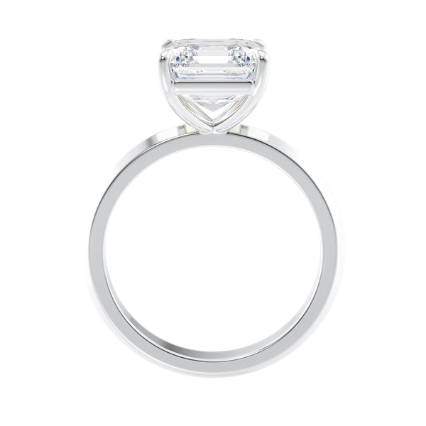 Asscher Cut Diamond Engagement Ring | Laboratory Grown - McGuire Diamonds