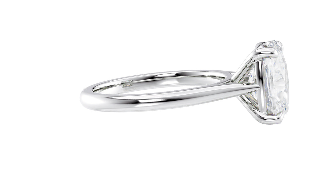 Elongated Cushion Cut Diamond Engagement Ring | Natural Diamond ...